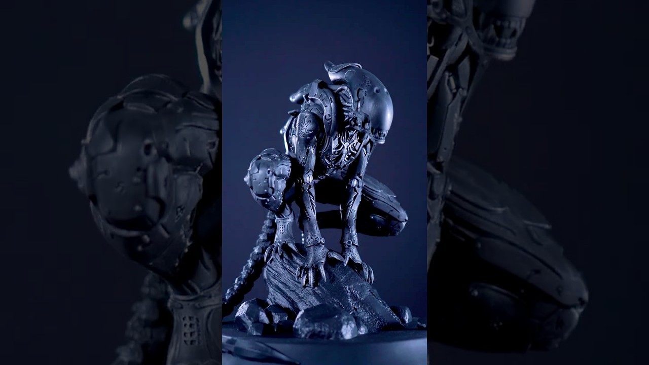 This Alien 3D model is so detailed! #Xenoborg