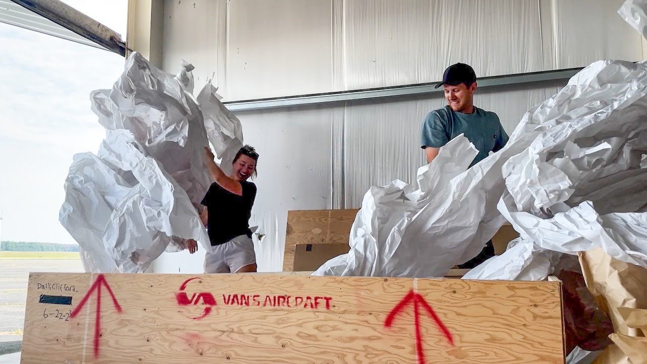 Aviation: Vans RV Aircraft - Van's RV-7A Finishing Kit Unboxing and ...