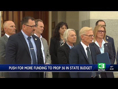 California lawmakers push for more funding for Proposition 36