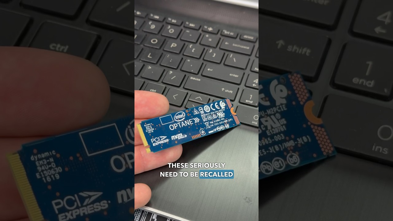 Optane Drives Keep Failing! #pc #tech #techtips #pcrepair #repair #computerrepair #laptoprepair