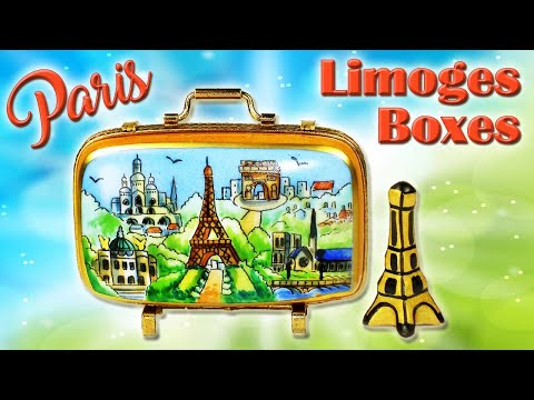 Paris Limoges Boxes ~ OO LA LA 🗼⚜️ #Paris #France #travel #Limogesbox #Limogesboxes #Limoges