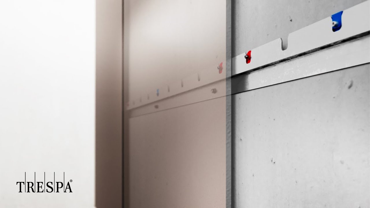 How to install the Allface TV800 system for Trespa® TopLab® Vertical