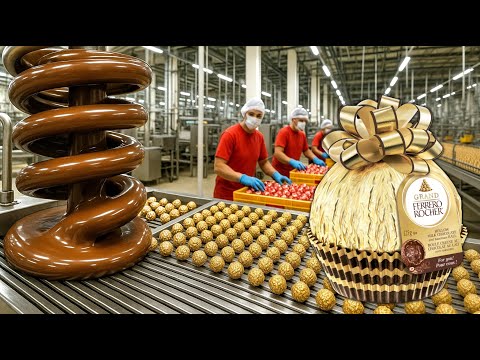 How Is Ferrero Rocher Made In Factory | HOW IT'S MADE