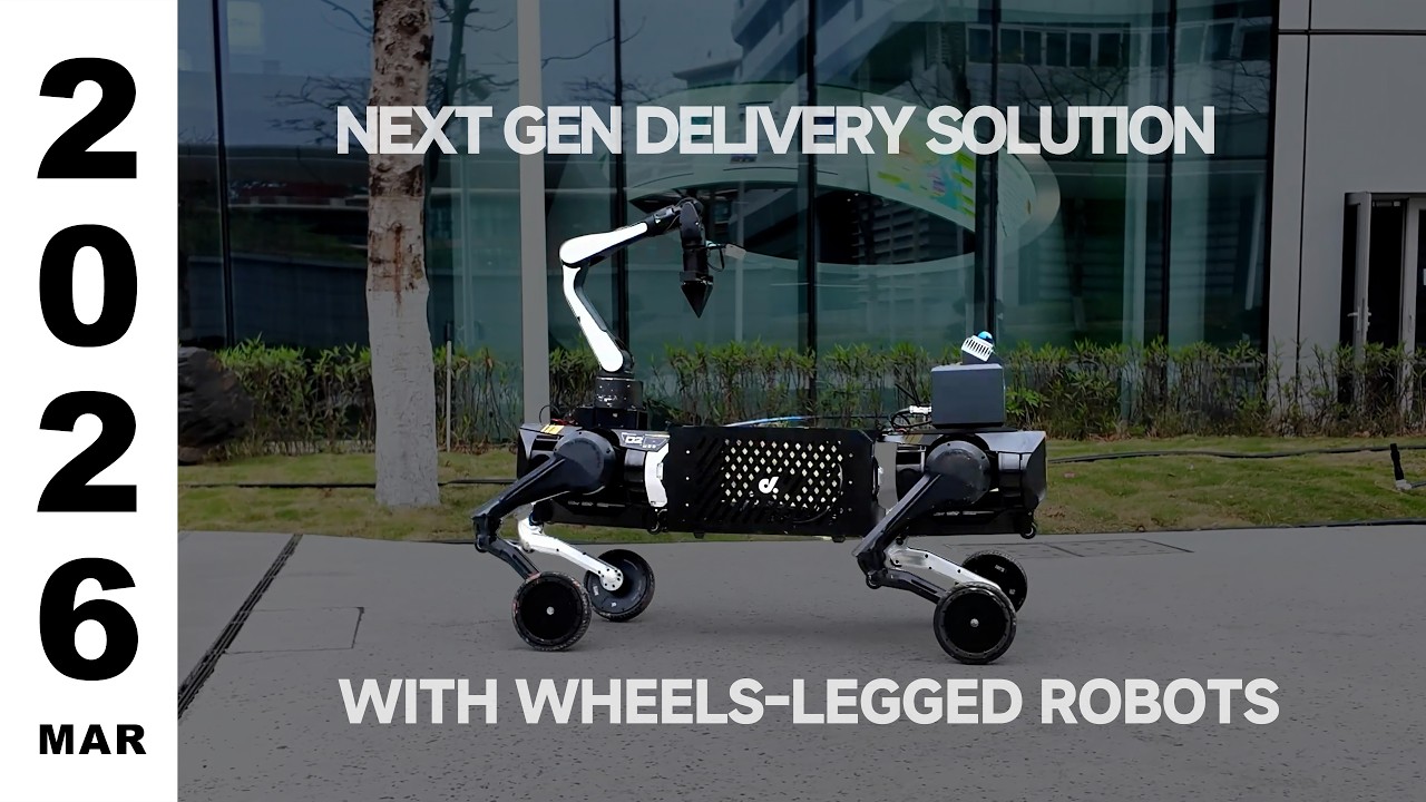 【DDI TEST】Next-Gen Delivery solution with Wheeled-Legged Robots