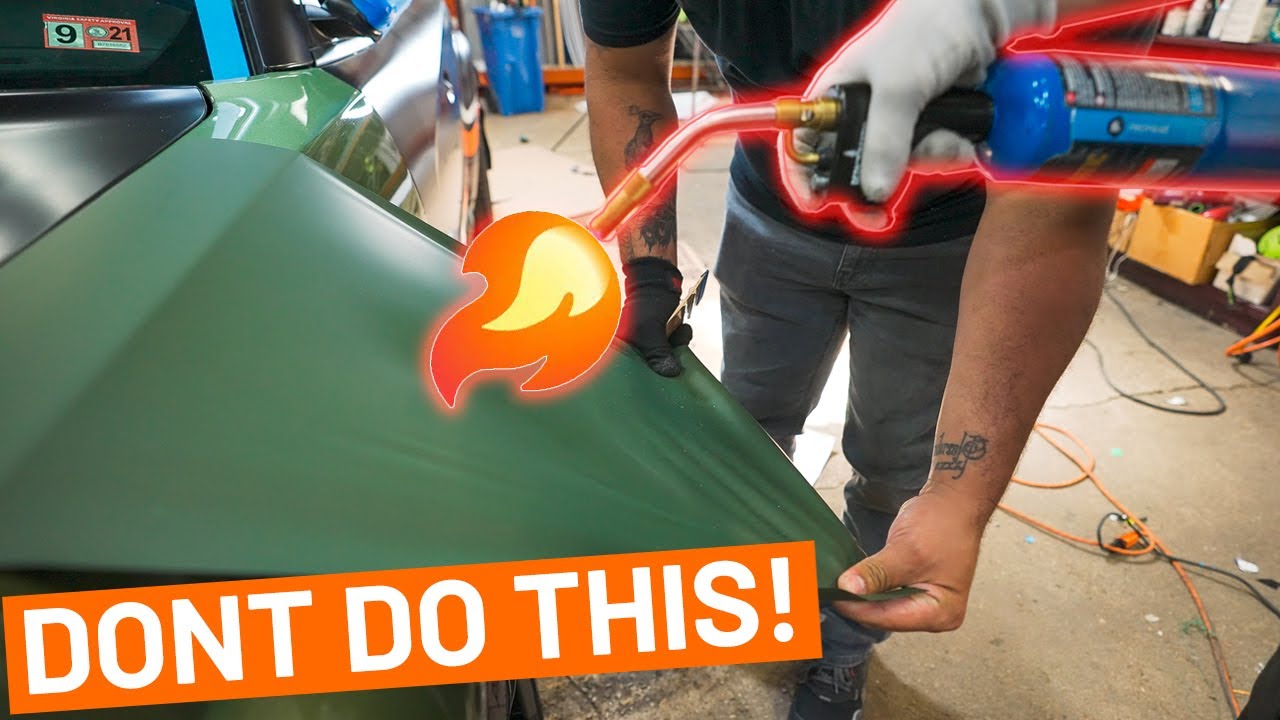 MISTAKES TO AVOID WHEN VINYL WRAPPING A CAR *DO NOT DO THIS*
