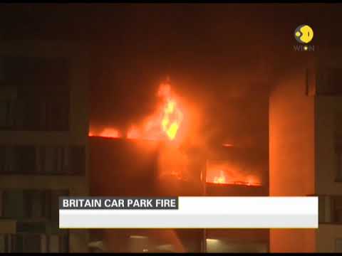 Britain car park fire: 1400 cars destroyed in parking lot in Liverpool
