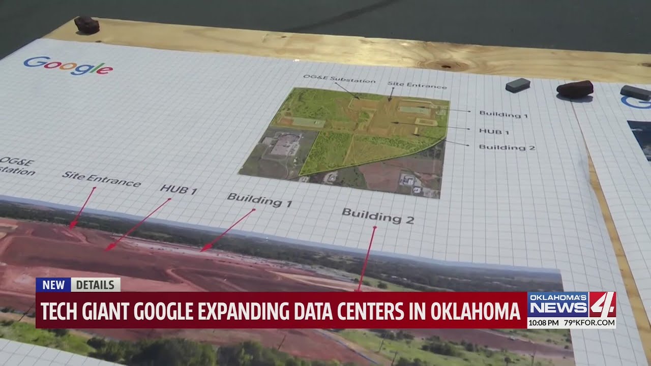 Tech giant Google expanding data centers in Oklahoma