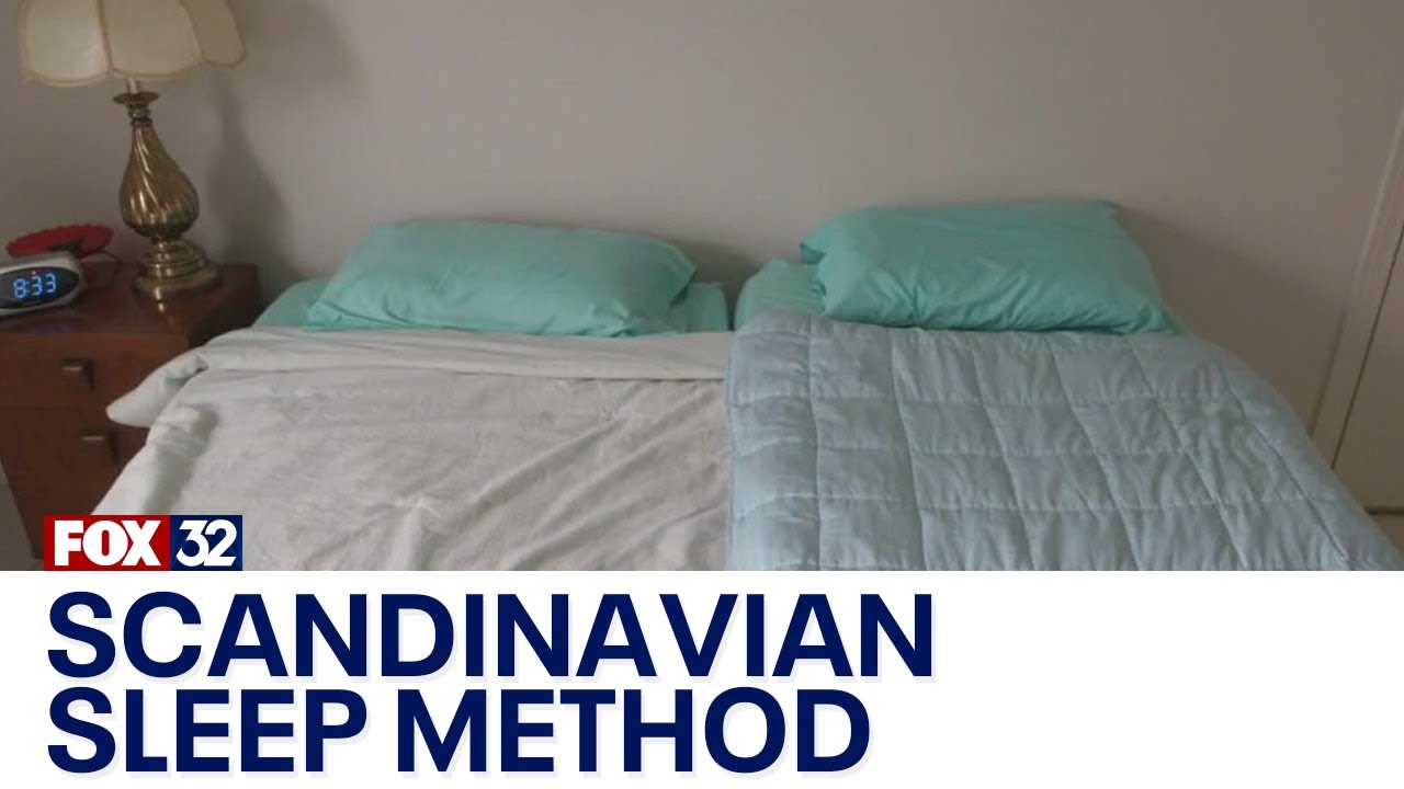 What is the Scandinavian sleep method?