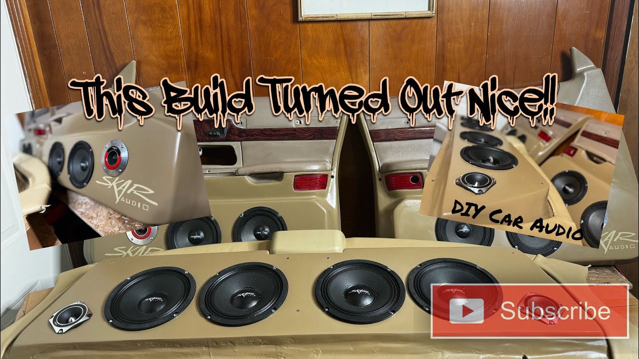 I Installed Skar Audio Speakers in My Custom Rear Deck and Door Panels