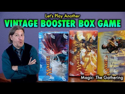 Let's Play A Vintage Booster Box Game! Return To Ravnica - Gatecrash - Dragon's Maze | MTG