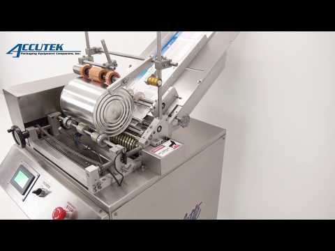 Semi-Automatic F-Style Container Labeler - Labelette FS Labeler - Accutek Packaging Equipment