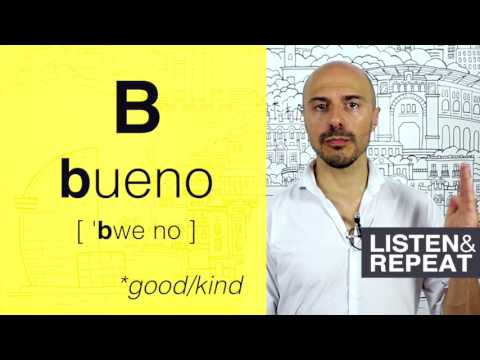 Learn Spanish: (4) Pronouncing the B and V sounds in Spanish