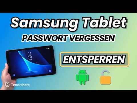 Samsung Tablet Passwort vergessen? Samsung Tablet entsperren ohne Code | Tablet zurĂĽcksetzen 2025