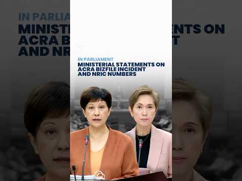 Acra’s Bizfile incident and NRIC numbers: Ministers address issue in Parliament