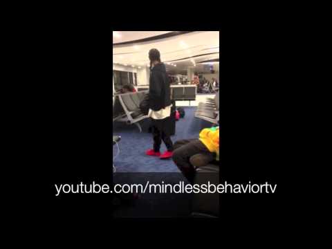 What Does Mindless Behavior Do At The Airport?