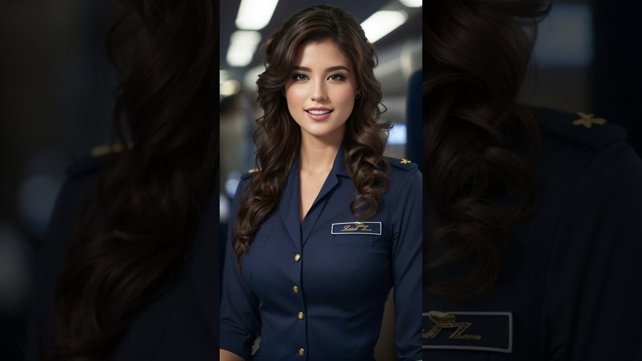 Behind the Scenes: AI Revolution in Fashion - Generative Stewardess Photo Shoot Preview