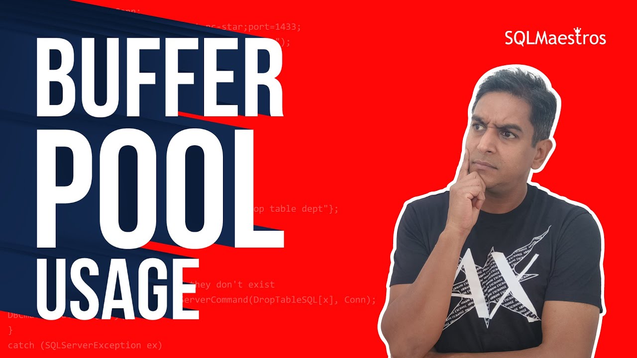 SQL Server Memory Troubleshooting – Buffer Pool Usage (by Amit Bansal)