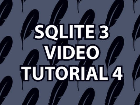 SQLite3 Tutorial 4