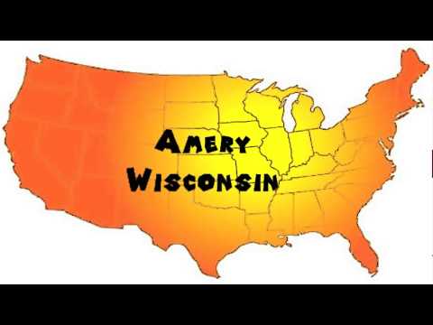 How to Say or Pronounce USA Cities — Amery, Wisconsin