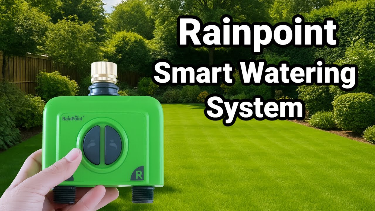 Rainpoint Smart 2-Zone Watering Timer! Affordable Sprinkler Alternative