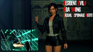 Resident Evil 4 Remake Separate Ways - Ada Casual Espionage Outfit at ...