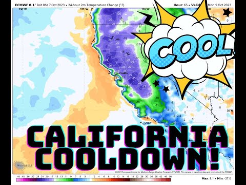 California Weather: Cooldown!
