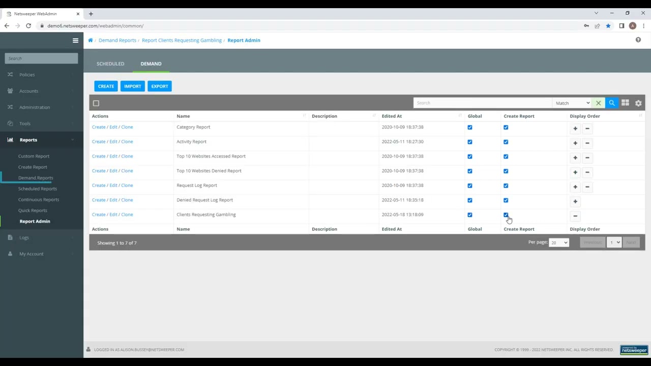 Two Minute Tips - Creating a Report Template