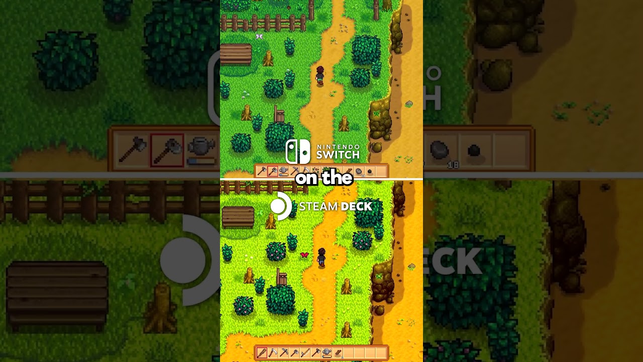Is Stardew Valley Best on Switch or Steam Deck?