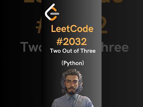 LeetCode#2032 Two Out of Three - Python