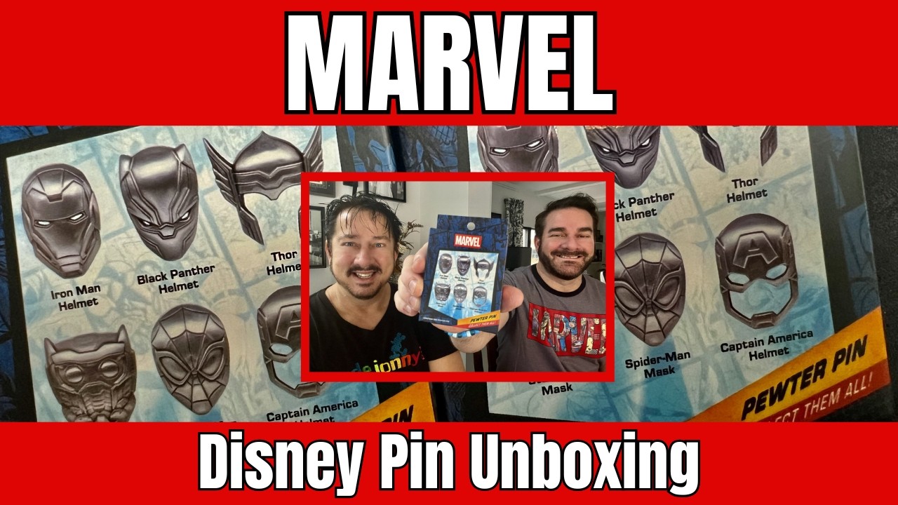 MARVEL Disney Pin Unboxing #disney #disneypins #pinunboxing #marvel #comics #unboxing #pincollection