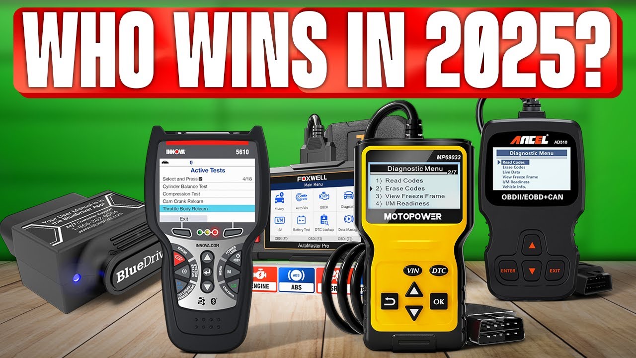 TOP 5 Best OBD2 Scanners 2025