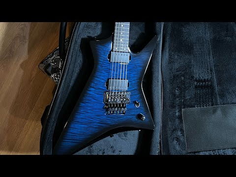 Kiesel Hyperdrive 2022 - Flamed Blue Burst dean ml dimebag | Reverb