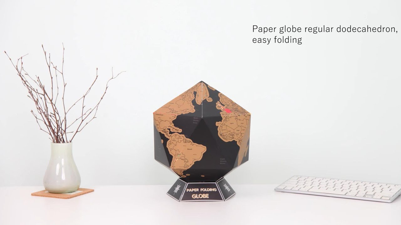 Scratch Paper Globe