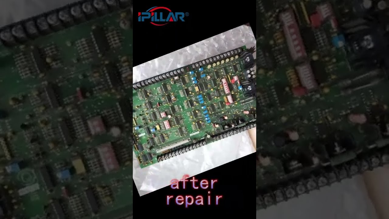 Repair the control borad for induction melting furnace
