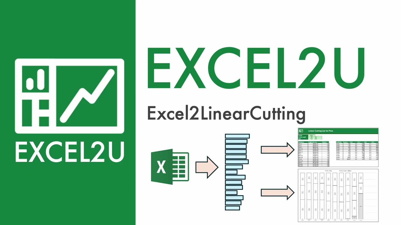 Excel Linear Cutting Tool – Optimize Cuts, Reduce Waste & Save Money!