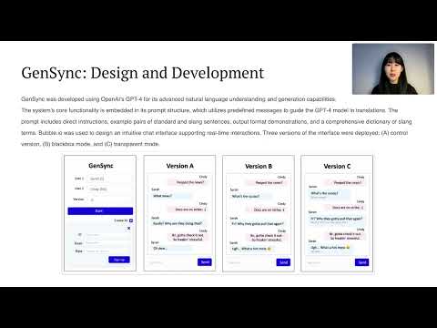 [AMPS '24] GenSync: Bridging Intergenerational Communication Gaps with Generative AI