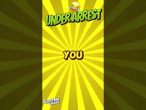 Under Arrest Funny Joke π€£ #funny #jokes #humor