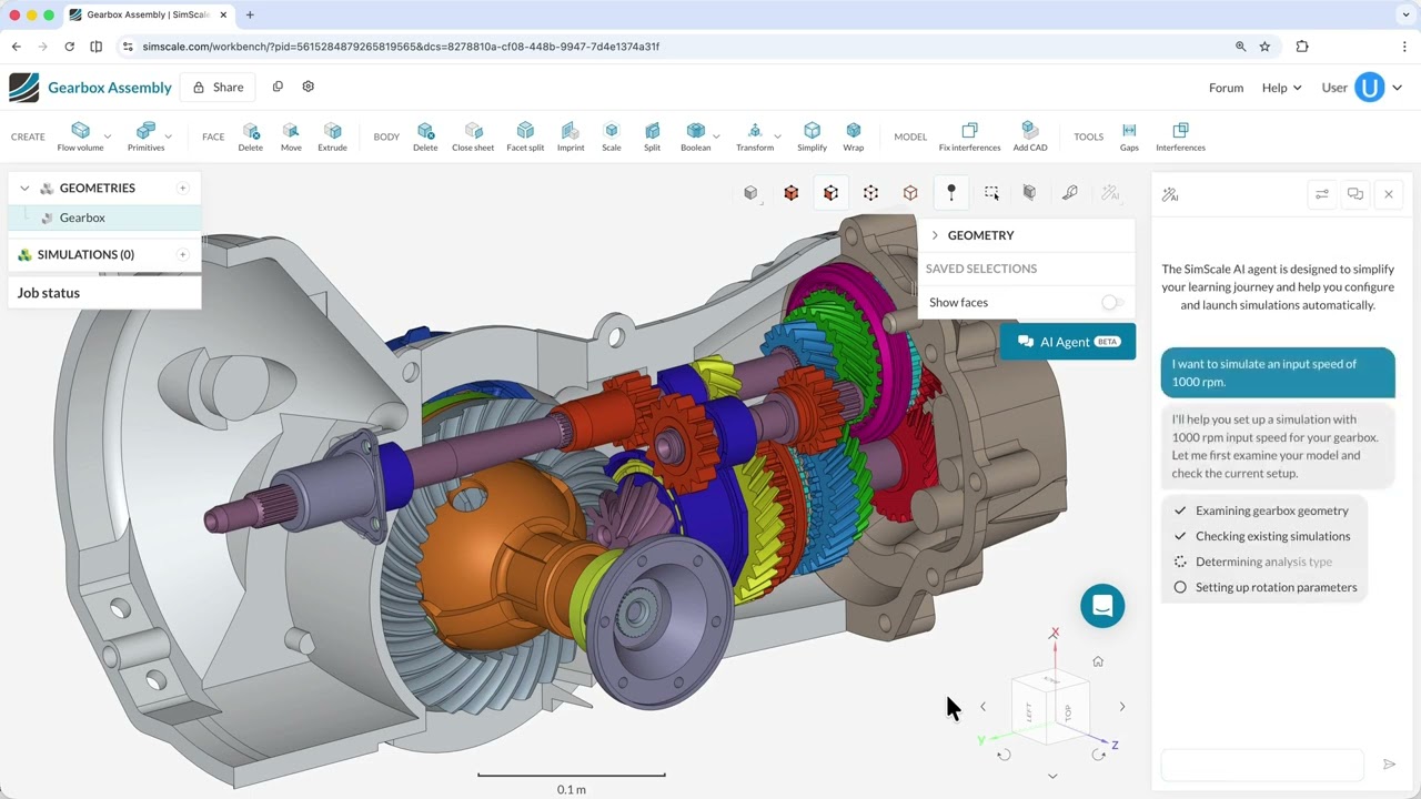 SimScale x AI Engineering: Ultra-Fast, Meshless SPH Simulation on the Cloud, Powered by NVIDIA