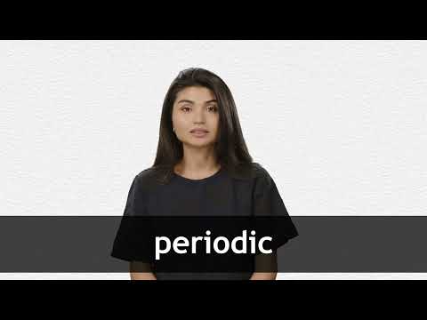 How to pronounce PERIODIC in American English