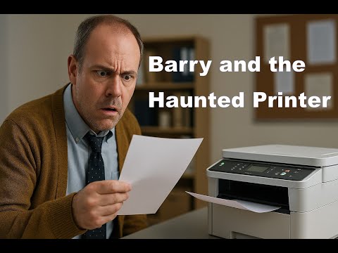 Short Story 655 – Barry and the Haunted Printer (Int) – Reading Short ...