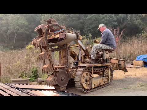 Oliver HG Crawler with Universal Trencher - See Video! - Aumann ...