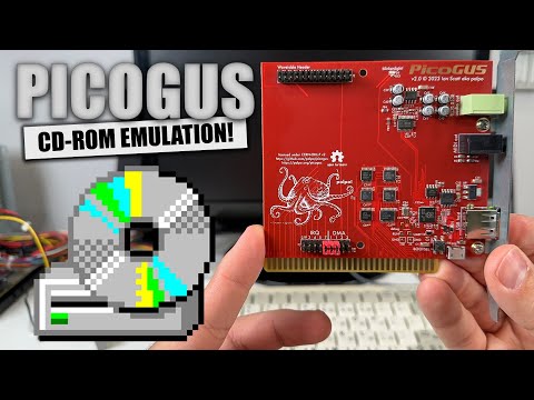 CD-ROM Drive Emulation on the PicoGUS!