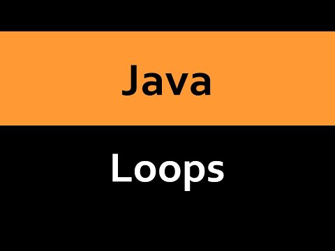 Loops in Java - Access 2 Learn