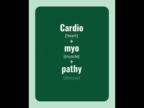 Terminology 101: Cardiomyopathy | Merck Vet Manual #vetmedicine #petowner