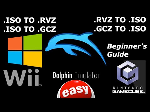 Easily Convert ISO To RVZ For Dolphin Emulator - Wii & Gamecube Games