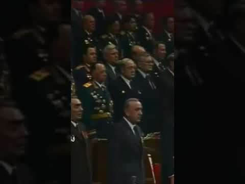 Historic Footage inside the Soviet Union at the CPSU Congress on 1974 #sovietunion