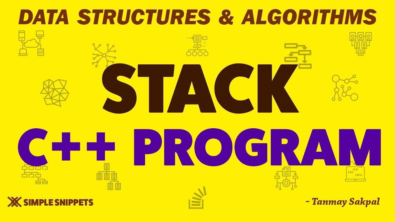 Stack Data Structure in C++ Programming (using arrays) | All Stack Operations | Part - 2