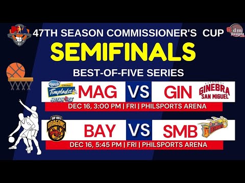 Pba Semifinals Game Schedule for Dec 16, 2022 | Pba Game Schedule Today ...