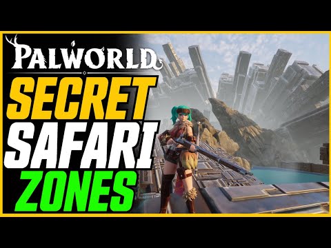 Where To Catch The RAREST PALS! SECRET SAFARI ISLANDS // Palworld Guide