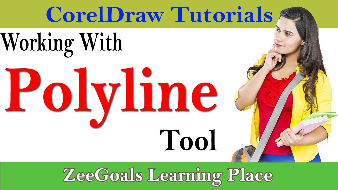 Working with Polyline Tool In CorelDraw | How to use Polyline Tool | Trick In Polyline Tool